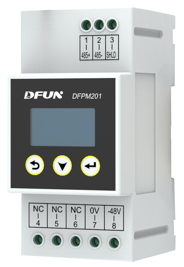 DFPM201 Multi Channel DC Energy Meter For Telecom Tower Base from China ...